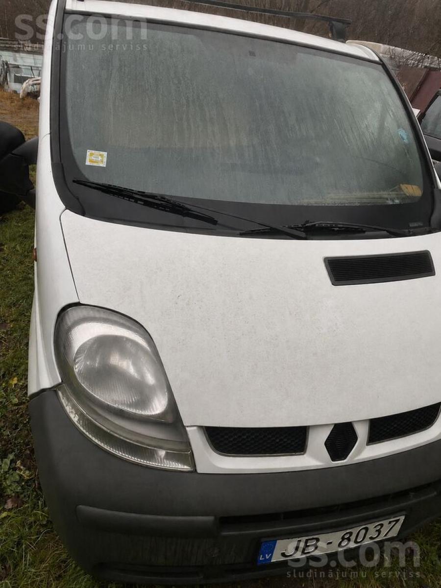 Balts Renault Trafic 2005 Rīga, ar dzinēja tilpumu 1.90 L un nobraukumu 690 tūkst. km par 900 €, foto 1 vietnē AUTOMOTO.COM.LV