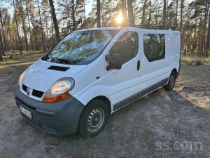 Белый Рено Трафик 2005 в Рига, объемом двигателя 1.90 л и пробегом 458 тыс. км за 4000 €, фото  на AUTOMOTO.COM.LV