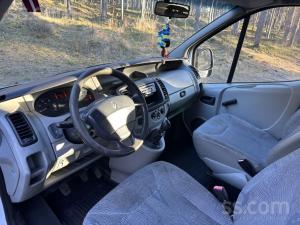 White Renault Trafic 2005 in Riga, with an engine capacity of 1.90 L and mileage of 458 thousand km for 4000 €, photo 8 on AUTOMOTO.COM.LV