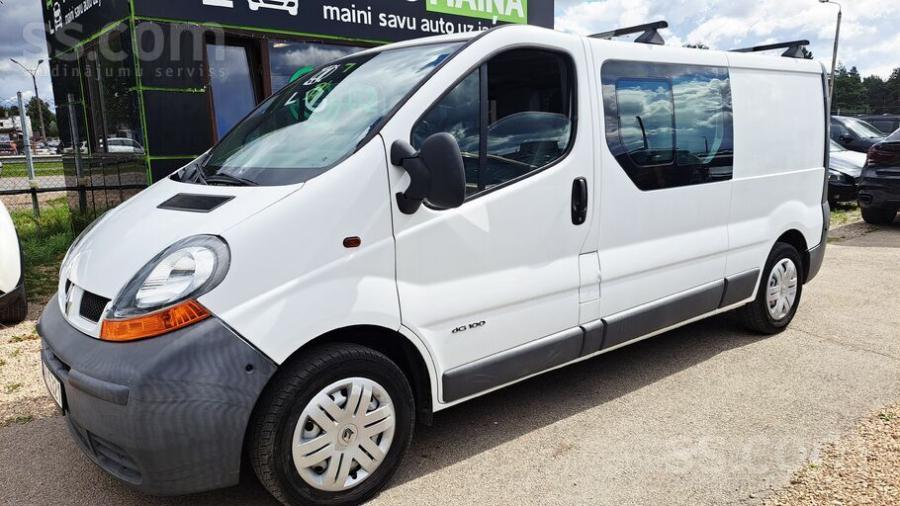 Balts Renault Trafic 2005 Rīga, ar dzinēja tilpumu 1.90 L un nobraukumu 215 tūkst. km par 5500 €, foto 1 vietnē AUTOMOTO.COM.LV
