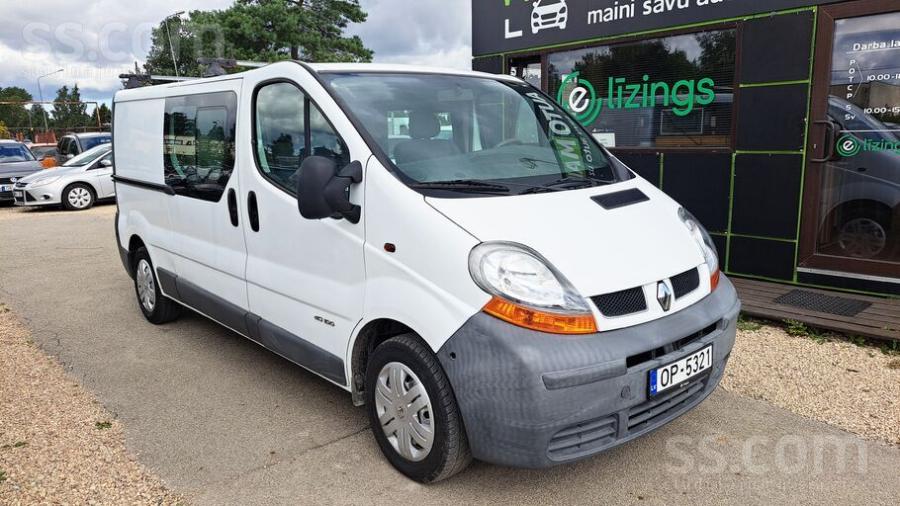 Balts Renault Trafic 2005 Rīga, ar dzinēja tilpumu 1.90 L un nobraukumu 215 tūkst. km par 5500 €, foto 4 vietnē AUTOMOTO.COM.LV