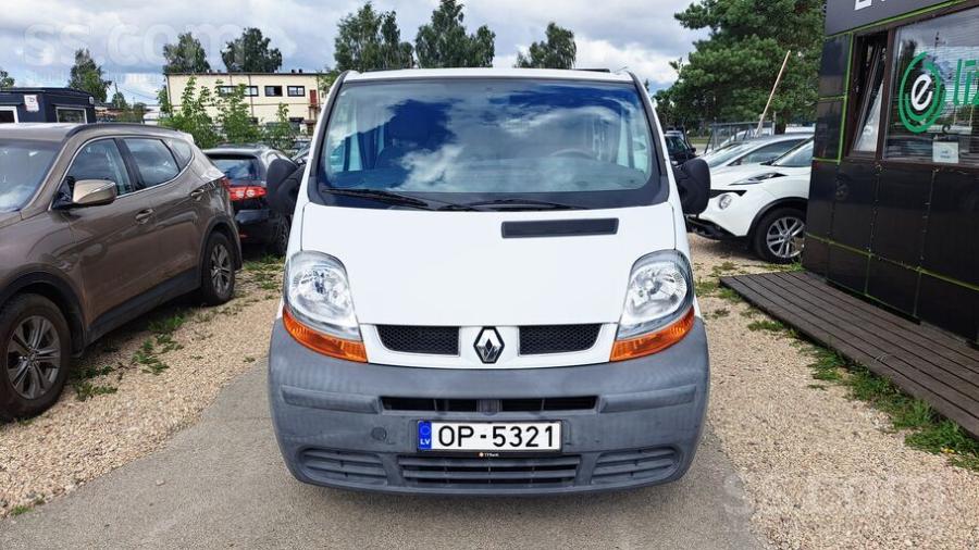 Balts Renault Trafic 2005 Rīga, ar dzinēja tilpumu 1.90 L un nobraukumu 215 tūkst. km par 5500 €, foto 6 vietnē AUTOMOTO.COM.LV