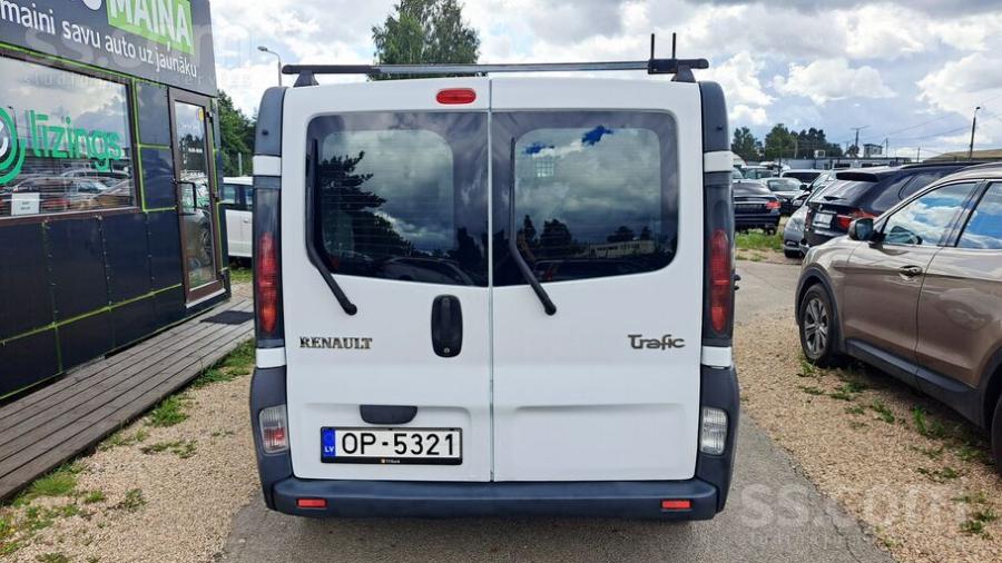 Balts Renault Trafic 2005 Rīga, ar dzinēja tilpumu 1.90 L un nobraukumu 215 tūkst. km par 5500 €, foto 7 vietnē AUTOMOTO.COM.LV