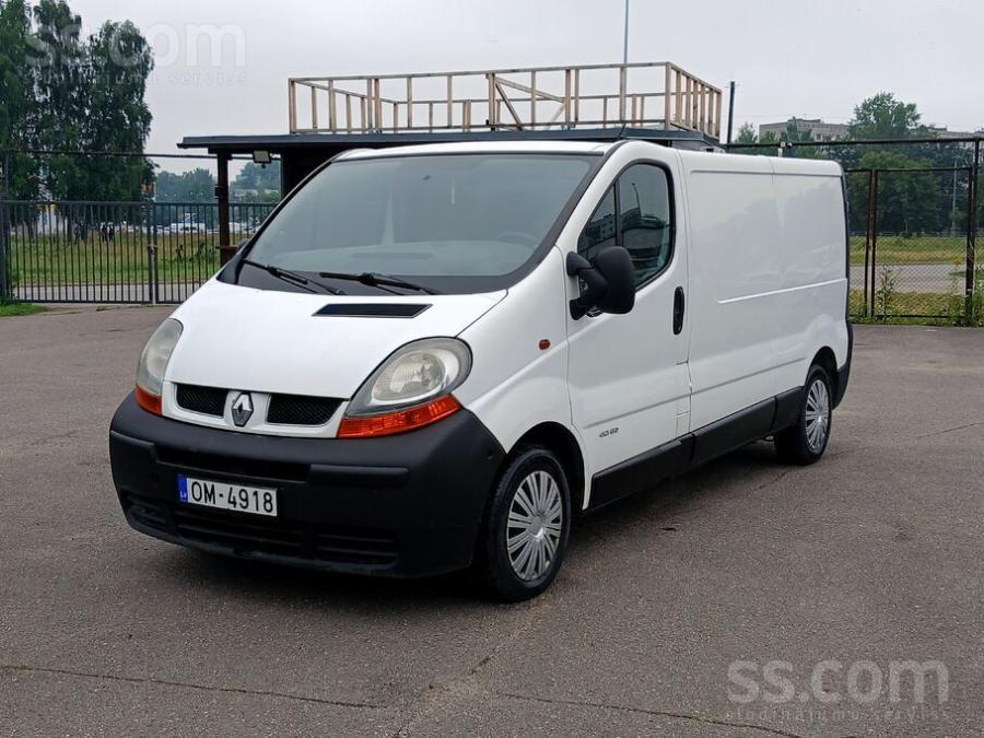 Balts Renault Trafic 2005 Rīga, ar dzinēja tilpumu 1.90 L un nobraukumu 0 tūkst. km par 1990 €, foto 1 vietnē AUTOMOTO.COM.LV