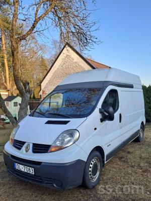 White Renault Trafic 2007 in Riga, with an engine capacity of 2.00 L and mileage of 362 thousand km for 2200 €, photo  on AUTOMOTO.COM.LV