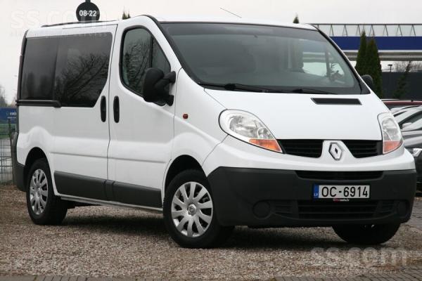 White Renault Trafic 2007 in Tukums, with an engine capacity of 2.00 L and mileage of 0 thousand km for 6150 €, photo 1 on AUTOMOTO.COM.LV
