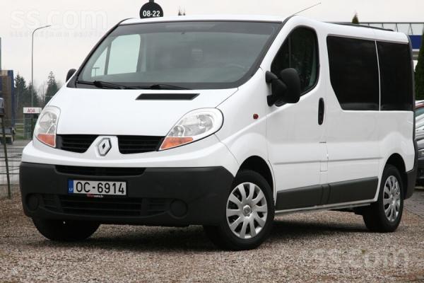 White Renault Trafic 2007 in Tukums, with an engine capacity of 2.00 L and mileage of 0 thousand km for 6150 €, photo 3 on AUTOMOTO.COM.LV