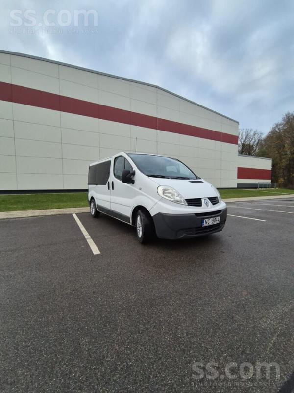 White Renault Trafic 2007 in Riga, with an engine capacity of 1.90 L and mileage of 350 thousand km for 3700 €, photo 2 on AUTOMOTO.COM.LV