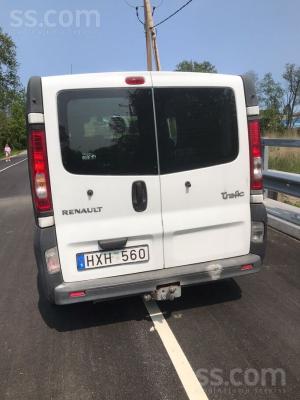 Balts Renault Trafic 2008 Jūrmala, ar dzinēja tilpumu 2.00 L un nobraukumu 226 tūkst. km par 7200 €, foto 3 vietnē AUTOMOTO.COM.LV