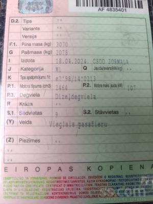 Белый Рено Трафик 2008 в Екабпилс, объемом двигателя 2.50 л и пробегом 436 тыс. км за 5300 €, фото 23 на AUTOMOTO.COM.LV