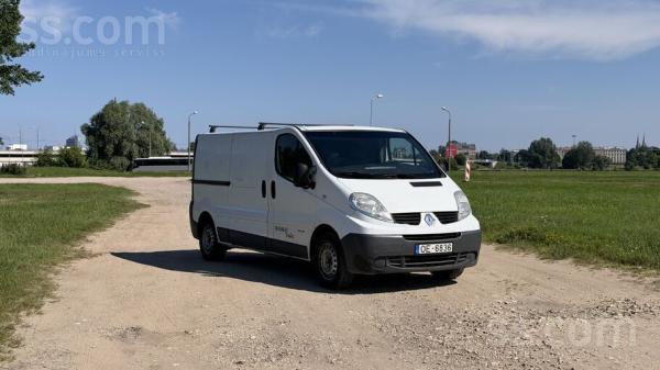 White Renault Trafic 2008 in Riga, with an engine capacity of 2.00 L and mileage of 275 thousand km for 5700 €, photo 1 on AUTOMOTO.COM.LV