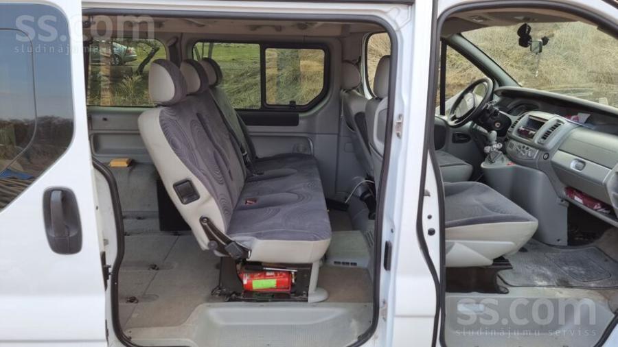 Balts Renault Trafic 2008 Rīga, ar dzinēja tilpumu 2.00 L un nobraukumu 383 tūkst. km par 5000 €, foto 10 vietnē AUTOMOTO.COM.LV