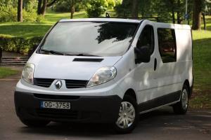 White Renault Trafic 2009 in Marupe, with an engine capacity of 2.00 L and mileage of 130 thousand km for 6450 €, photo 3 on AUTOMOTO.COM.LV