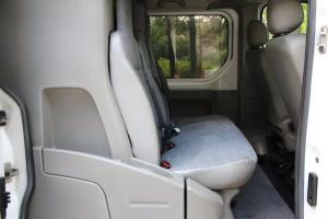 White Renault Trafic 2009 in Marupe, with an engine capacity of 2.00 L and mileage of 130 thousand km for 6450 €, photo 15 on AUTOMOTO.COM.LV
