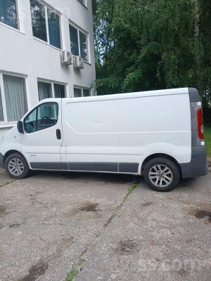 White Renault Trafic 2009 in Riga, with an engine capacity of 2.00 L and mileage of 174 thousand km for 5500 €, photo  on AUTOMOTO.COM.LV