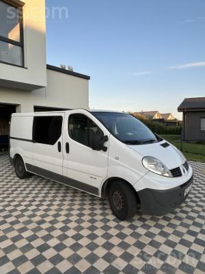 White Renault Trafic 2009 in Riga, with an engine capacity of 1.90 L and mileage of 334 thousand km for 3300 €, photo  on AUTOMOTO.COM.LV