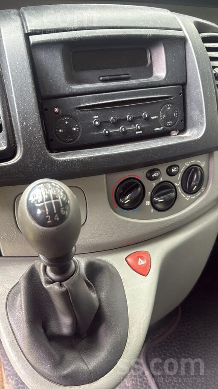 Balts Renault Trafic 2009 Rīga, ar dzinēja tilpumu 2.00 L un nobraukumu 0 tūkst. km par 4150 €, foto 7 vietnē AUTOMOTO.COM.LV