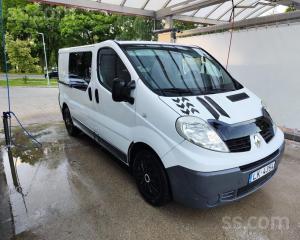 White Renault Trafic 2010 in Riga, with an engine capacity of 2.00 L and mileage of 248 thousand km for 5000 €, photo  on AUTOMOTO.COM.LV