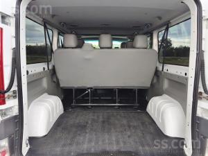 White Renault Trafic 2010 in Riga, with an engine capacity of 2.50 L and mileage of 359 thousand km for 8700 €, photo 11 on AUTOMOTO.COM.LV