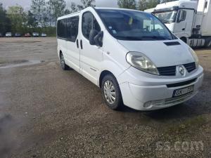 White Renault Trafic 2011 in Rezekne, with an engine capacity of 2.00 L and mileage of 202 thousand km for 6900 €, photo  on AUTOMOTO.COM.LV