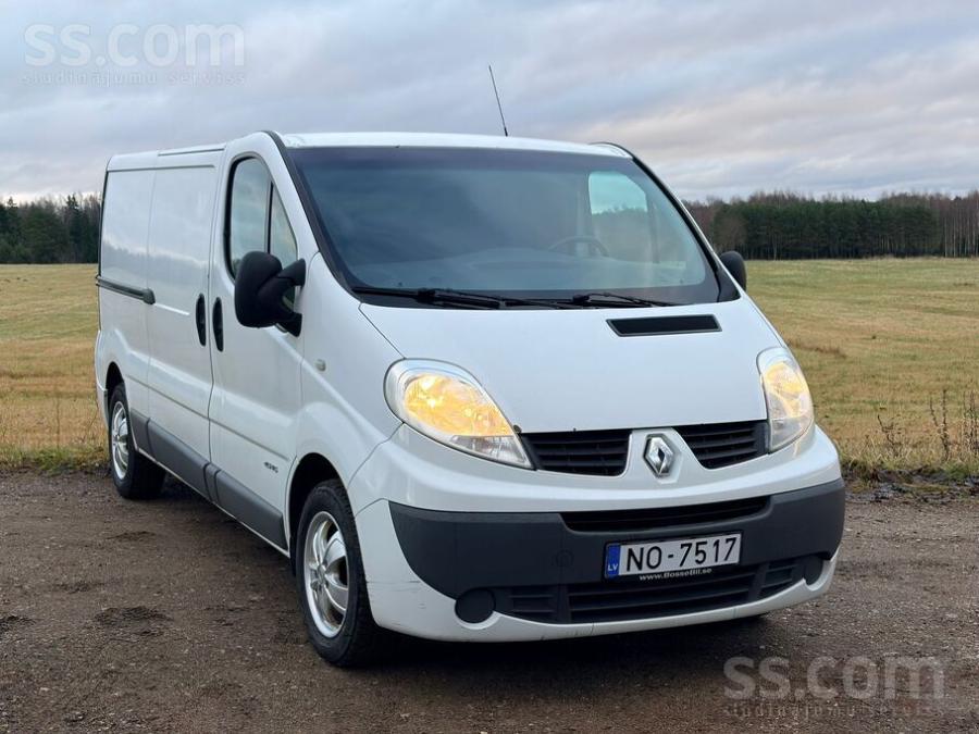 Balts Renault Trafic 2012 Talsi, ar dzinēja tilpumu 2.00 L un nobraukumu 294 tūkst. km par 4200 €, foto 4 vietnē AUTOMOTO.COM.LV