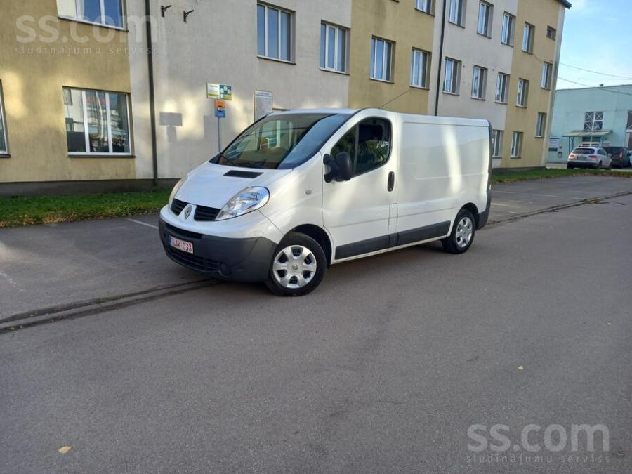 White Renault Trafic 2012 in Riga, with an engine capacity of 2.00 L and mileage of 0 thousand km for 6000 €, photo 1 on AUTOMOTO.COM.LV