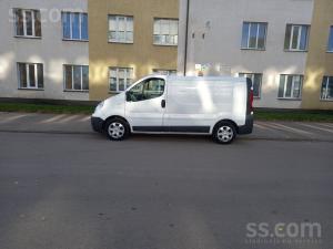 White Renault Trafic 2012 in Riga, with an engine capacity of 2.00 L and mileage of 0 thousand km for 6000 €, photo 8 on AUTOMOTO.COM.LV