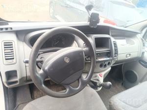 White Renault Trafic 2012 in Riga, with an engine capacity of 2.00 L and mileage of 346 thousand km for 3700 €, photo 6 on AUTOMOTO.COM.LV