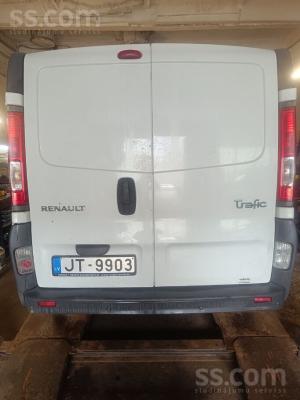 White Renault Trafic 2012 in Riga, with an engine capacity of 2.00 L and mileage of 346 thousand km for 3700 €, photo 10 on AUTOMOTO.COM.LV
