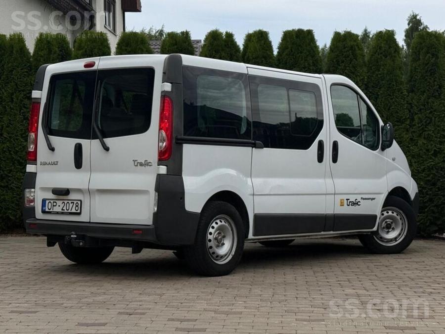 Balts Renault Trafic 2012 Jelgava, ar dzinēja tilpumu 2.00 L un nobraukumu 0 tūkst. km par 7900 €, foto 5 vietnē AUTOMOTO.COM.LV