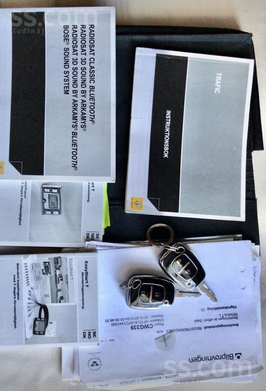 Balts Renault Trafic 2012 Rīga, ar dzinēja tilpumu 2.00 L un nobraukumu 208 tūkst. km par 7185 €, foto 15 vietnē AUTOMOTO.COM.LV