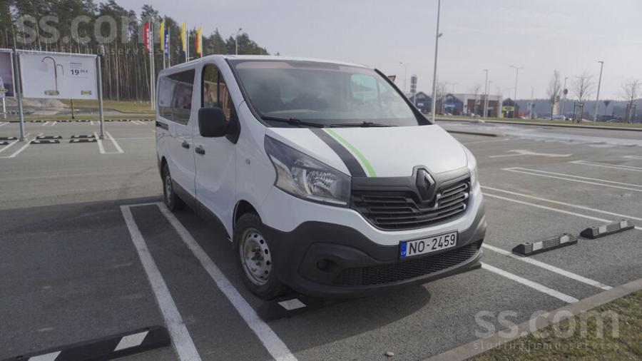 Balts Renault Trafic 2014 Rīga, ar dzinēja tilpumu 1.60 L un nobraukumu 334 tūkst. km par 8600 €, foto 2 vietnē AUTOMOTO.COM.LV