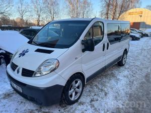 White Renault Trafic 2014 in Riga, with an engine capacity of 2.00 L and mileage of 0 thousand km for 6100 €, photo  on AUTOMOTO.COM.LV