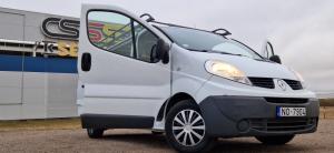 White Renault Trafic 2014 in Riga, with an engine capacity of 2.00 L and mileage of 235 thousand km for 5950 €, photo 5 on AUTOMOTO.COM.LV