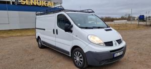 White Renault Trafic 2014 in Riga, with an engine capacity of 2.00 L and mileage of 235 thousand km for 5950 €, photo 26 on AUTOMOTO.COM.LV