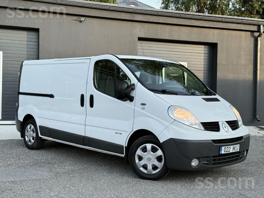 Balts Renault Trafic 2014 Tallina, ar dzinēja tilpumu 2.00 L un nobraukumu 259 tūkst. km par 5500 €, foto 10 vietnē AUTOMOTO.COM.LV