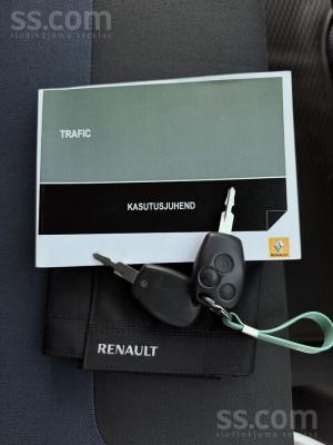 Balts Renault Trafic 2014 Tallina, ar dzinēja tilpumu 2.00 L un nobraukumu 259 tūkst. km par 5500 €, foto 27 vietnē AUTOMOTO.COM.LV