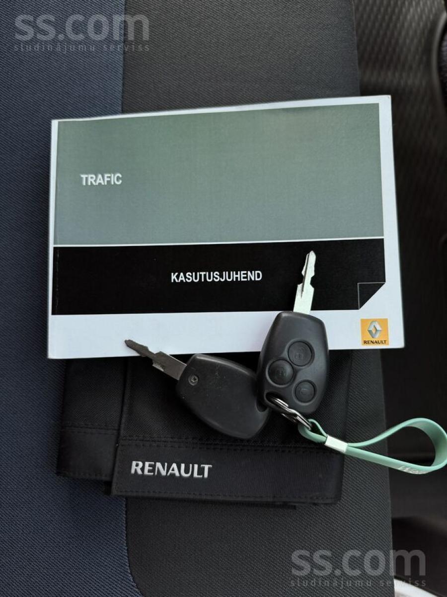 Balts Renault Trafic 2014 Tallina, ar dzinēja tilpumu 2.00 L un nobraukumu 259 tūkst. km par 5500 €, foto 27 vietnē AUTOMOTO.COM.LV
