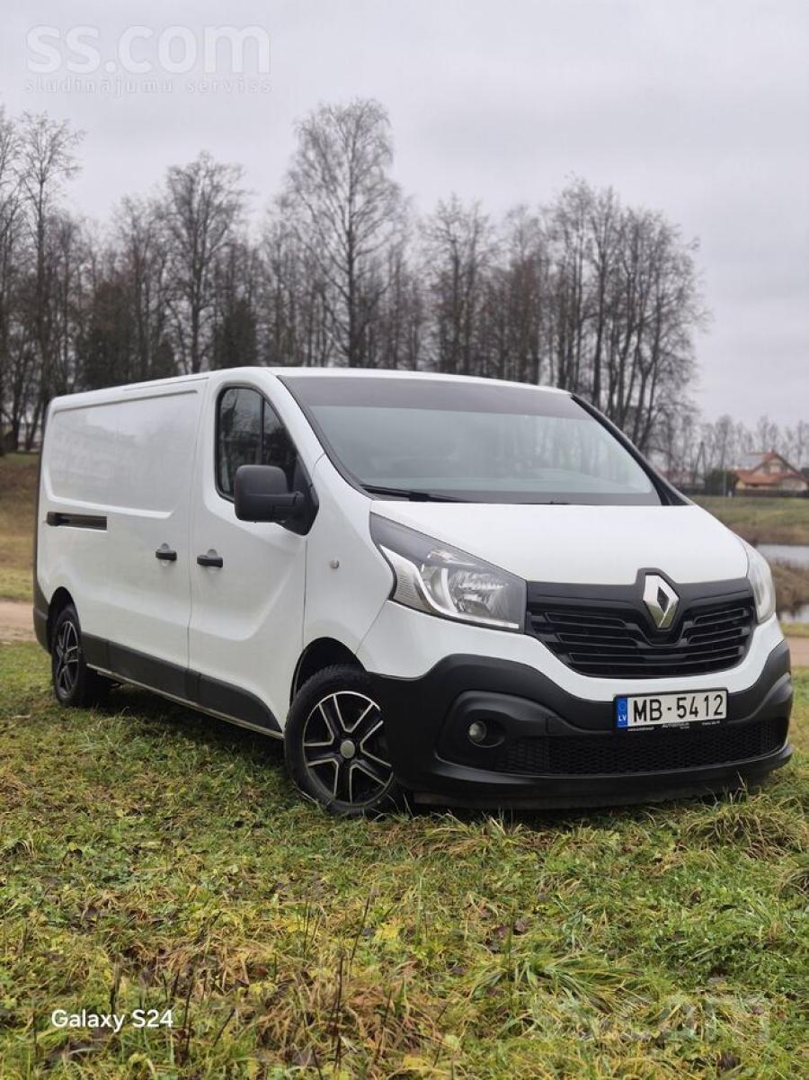 Balts Renault Trafic 2015 Limbaži, ar dzinēja tilpumu 1.60 L un nobraukumu 0 tūkst. km par 8500 €, foto 2 vietnē AUTOMOTO.COM.LV