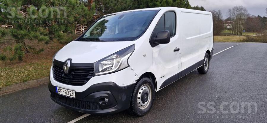 Balts Renault Trafic 2015 Ogre, ar dzinēja tilpumu 1.60 L un nobraukumu 280 tūkst. km par 6900 €, foto 2 vietnē AUTOMOTO.COM.LV