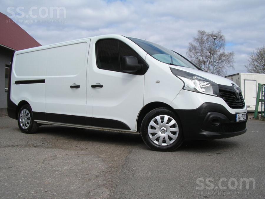 Balts Renault Trafic 2015 Rīga, ar dzinēja tilpumu 1.60 L un nobraukumu 0 tūkst. km par 8650 €, foto 1 vietnē AUTOMOTO.COM.LV