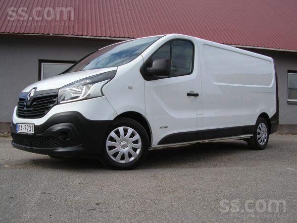 White Renault Trafic 2015 in Riga, with an engine capacity of 1.60 L and mileage of 0 thousand km for 7950 €, photo 2 on AUTOMOTO.COM.LV