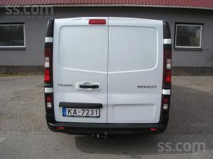 White Renault Trafic 2015 in Riga, with an engine capacity of 1.60 L and mileage of 0 thousand km for 7950 €, photo 7 on AUTOMOTO.COM.LV