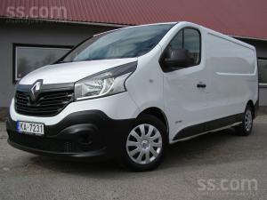 White Renault Trafic 2015 in Riga, with an engine capacity of 1.60 L and mileage of 0 thousand km for 7950 €, photo 10 on AUTOMOTO.COM.LV