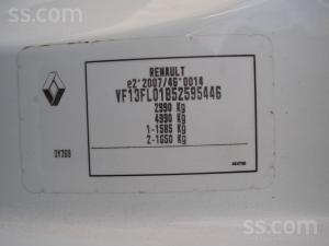 White Renault Trafic 2015 in Riga, with an engine capacity of 1.60 L and mileage of 0 thousand km for 7950 €, photo 25 on AUTOMOTO.COM.LV