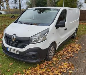 White Renault Trafic 2015 in Riga, with an engine capacity of 1.60 L and mileage of 214 thousand km for 9000 €, photo  on AUTOMOTO.COM.LV