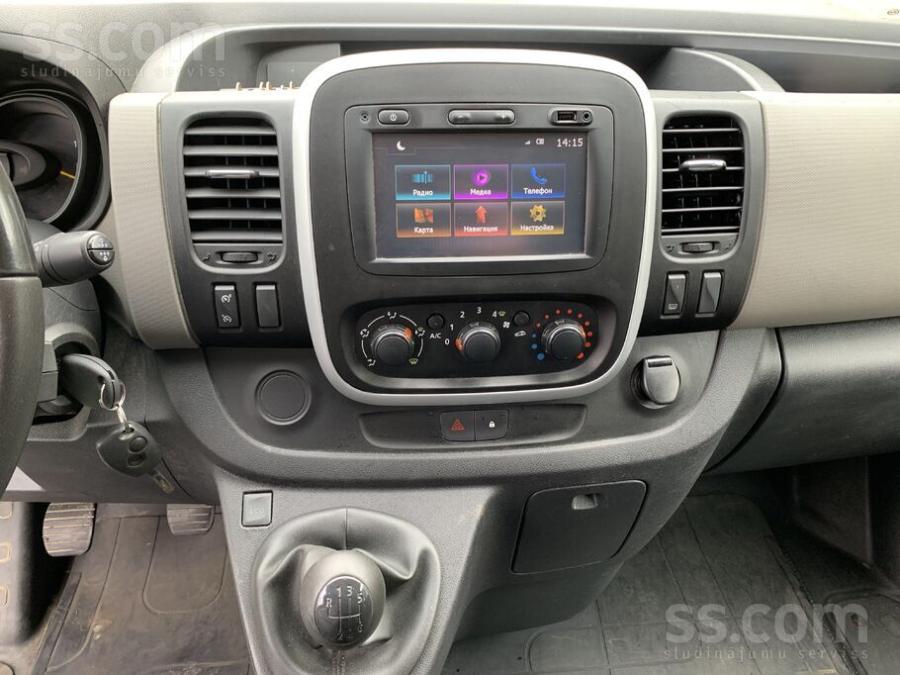 Balts Renault Trafic 2015 Rīga, ar dzinēja tilpumu 1.60 L un nobraukumu 257 tūkst. km par 7200 €, foto 15 vietnē AUTOMOTO.COM.LV