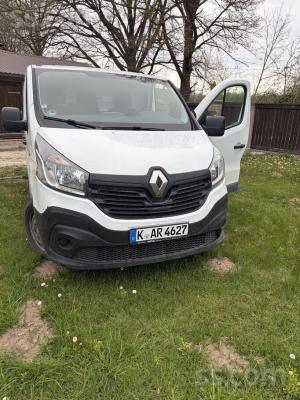 White Renault Trafic 2016 in Riga, with an engine capacity of 1.60 L and mileage of 205 thousand km for 4900 €, photo 8 on AUTOMOTO.COM.LV