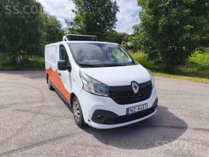 White Renault Trafic 2016 in Ventspils, with an engine capacity of 1.60 L and mileage of 173 thousand km for 15488 €, photo  on AUTOMOTO.COM.LV