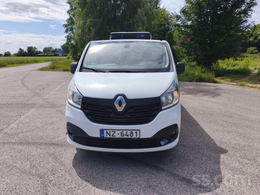White Renault Trafic 2016 in Ventspils, with an engine capacity of 1.60 L and mileage of 173 thousand km for 15488 €, photo 3 on AUTOMOTO.COM.LV